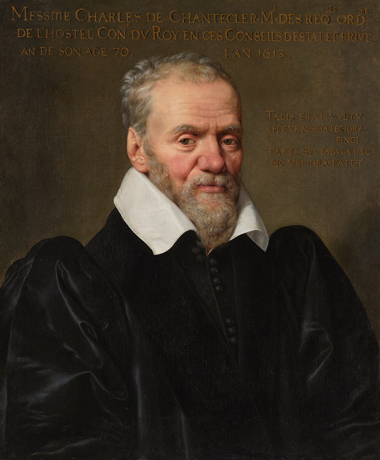Frans Pourbus (II): Portrait of Charles de Chantecler